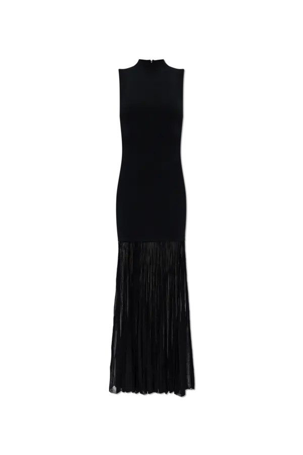 Michael Kors Sleeveless High-neck Dress - Black