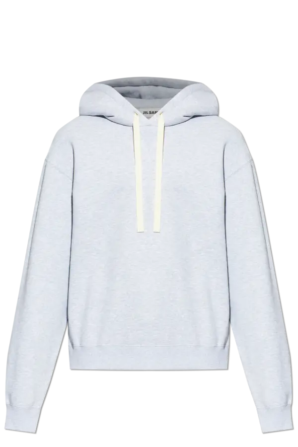JIL SANDER Hooded Sweatshirt - Grey