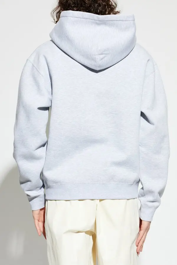 JIL SANDER Hooded Sweatshirt - Grey