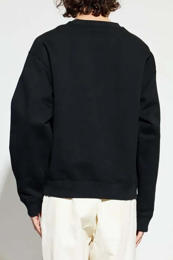 JIL SANDER Logo Sweatshirt - Black