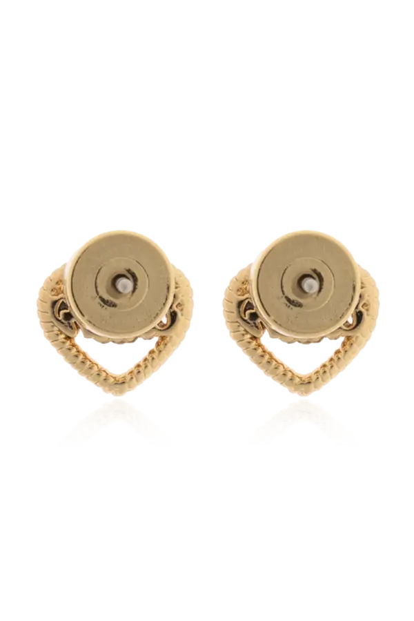 COACH Heart Stud Earrings