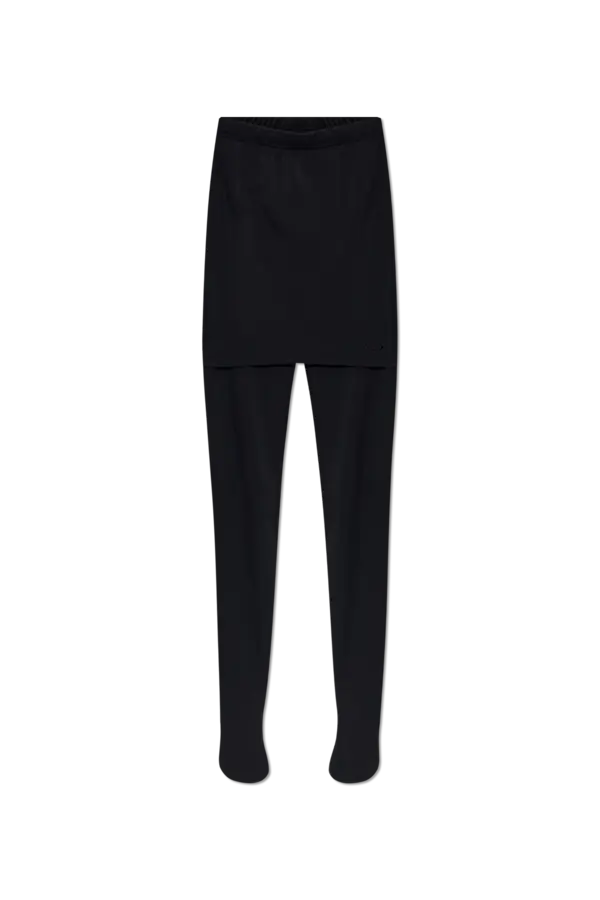 Vetements Leggings With A Front Pleat