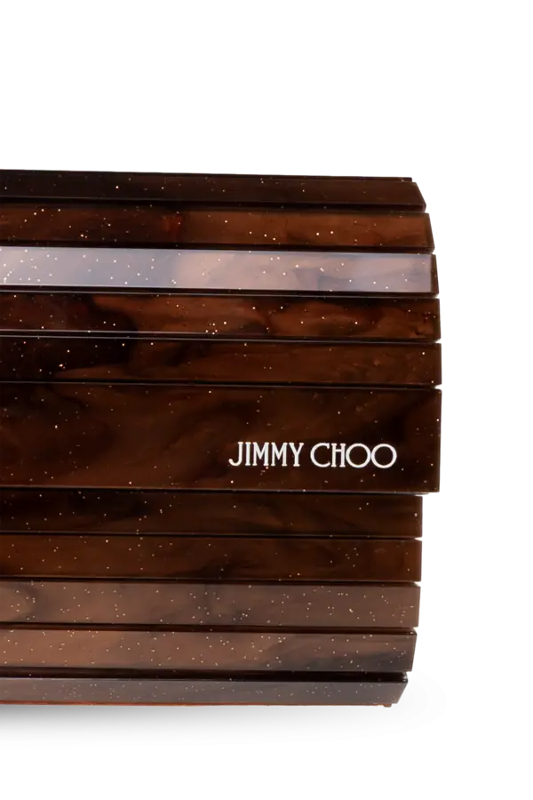 JIMMY CHOO Sweetie’ Clutch - Brown