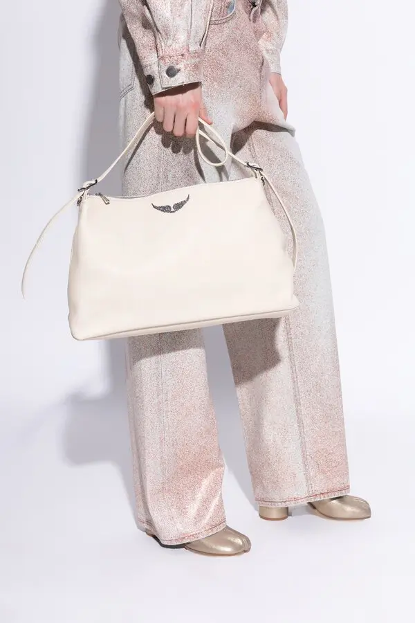 Zadig&Voltaire Jim’ Shoulder Bag - Cream
