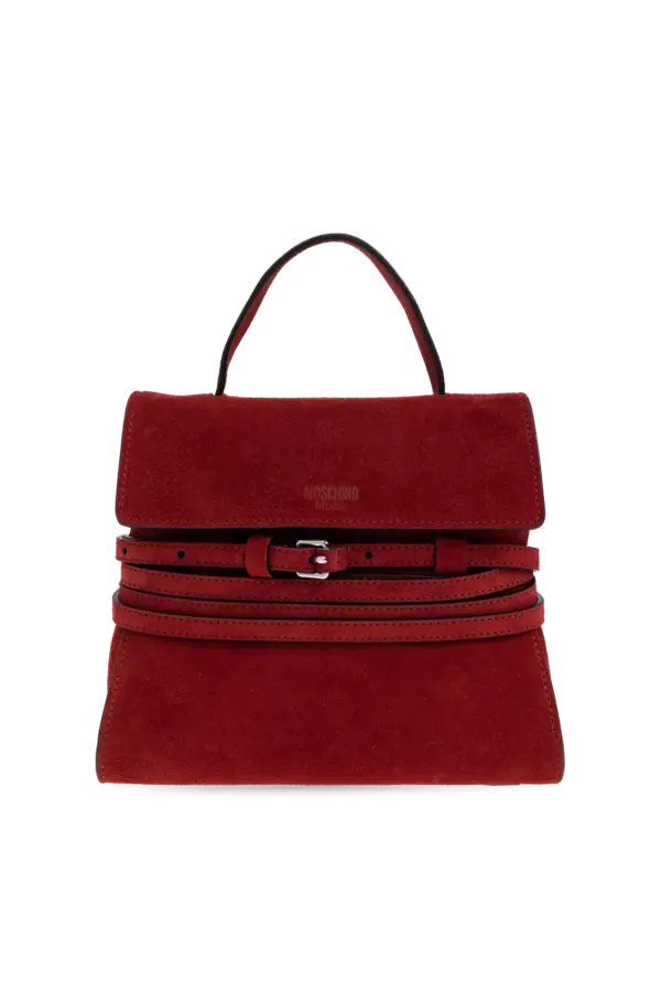 Moschino Suede Handbag