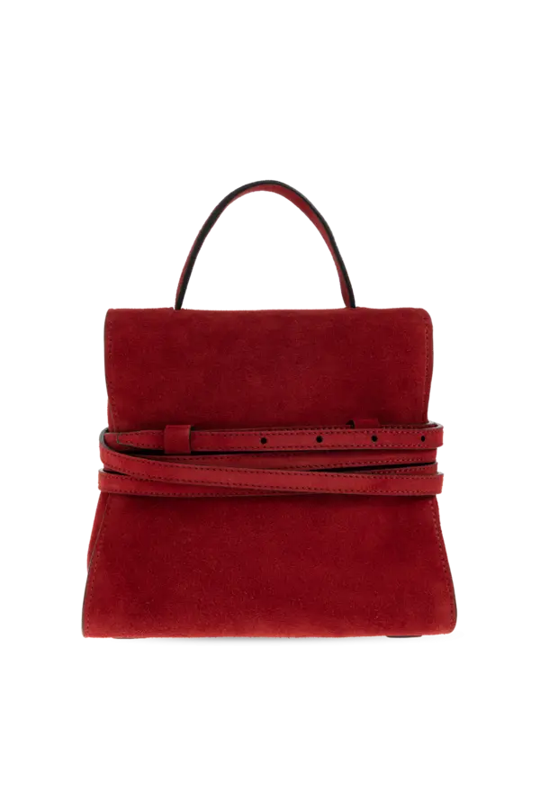 Moschino Suede Handbag