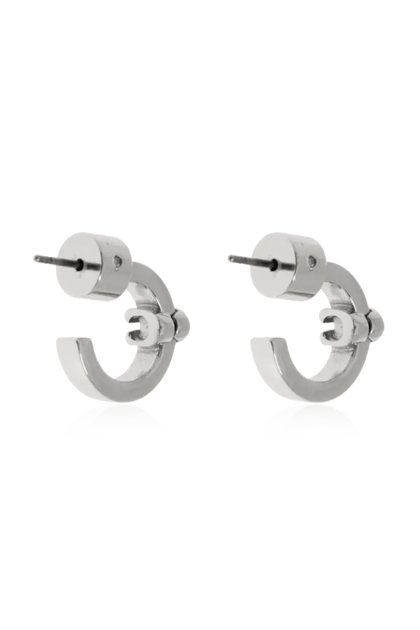 COACH Brass Hoop Earrings