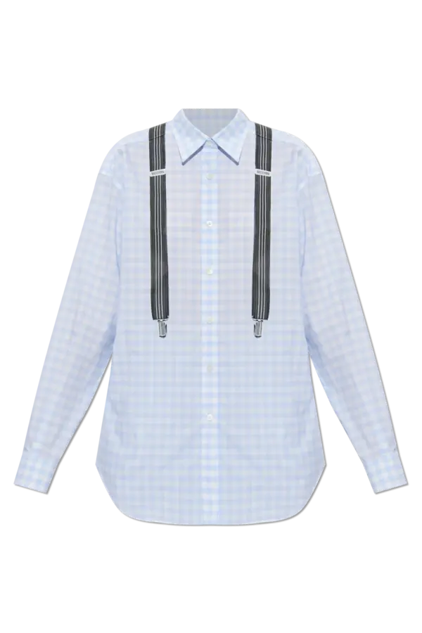 Moschino Checked Pattern Shirt