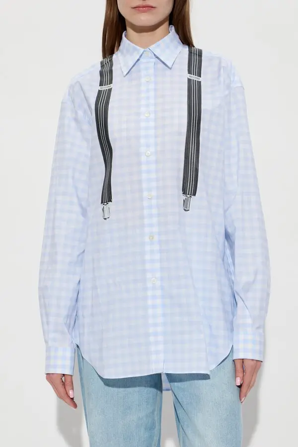 Moschino Checked Pattern Shirt