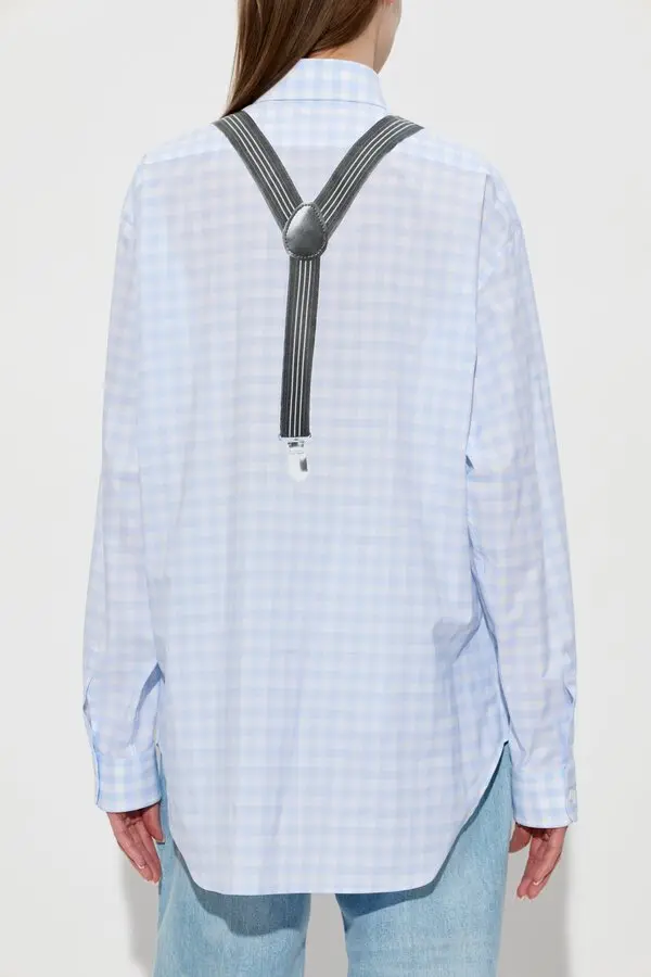 Moschino Checked Pattern Shirt
