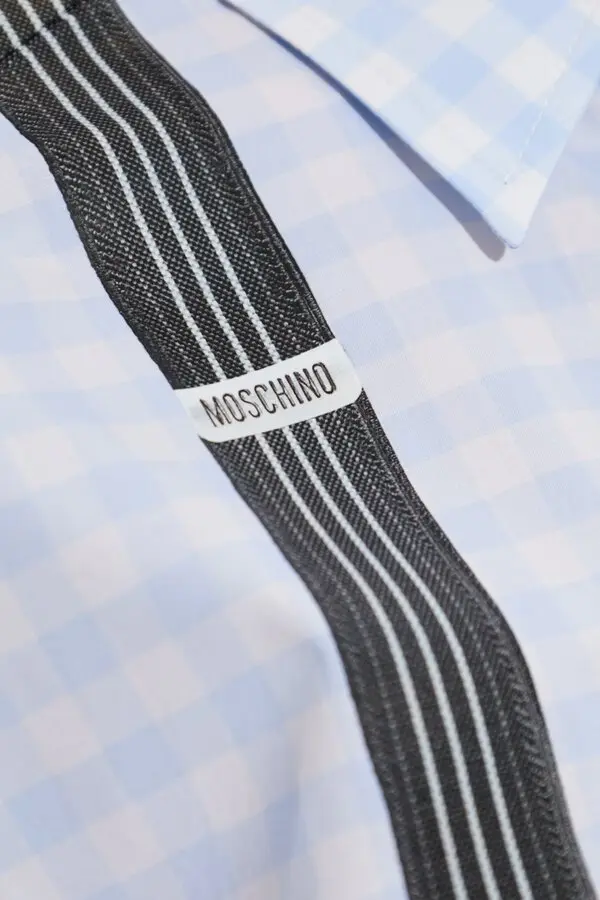Moschino Checked Pattern Shirt