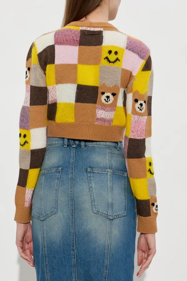 Moschino Short Cardigan - Multicolour
