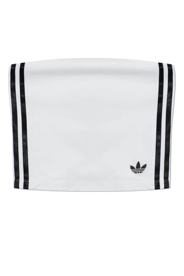 ADIDAS ORIGINALS Off-shoulder Top - White