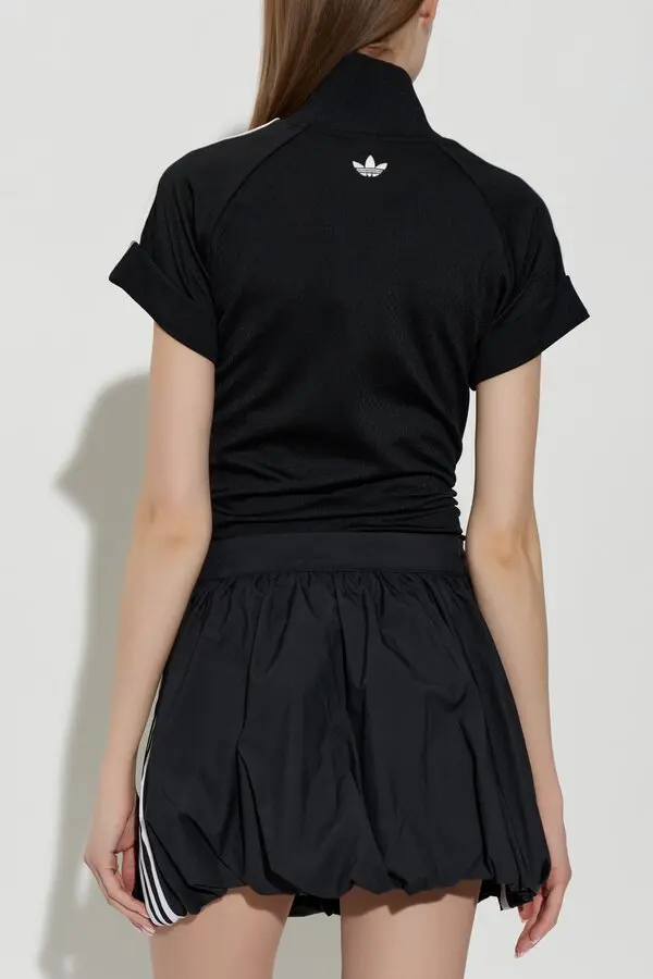 Adidas Originals By Alexander Wang Turtleneck Short Sleeve Top