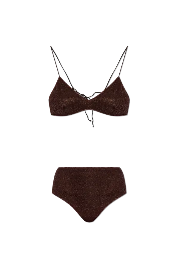 Oseree Two-piece Swimsuit - Brown
