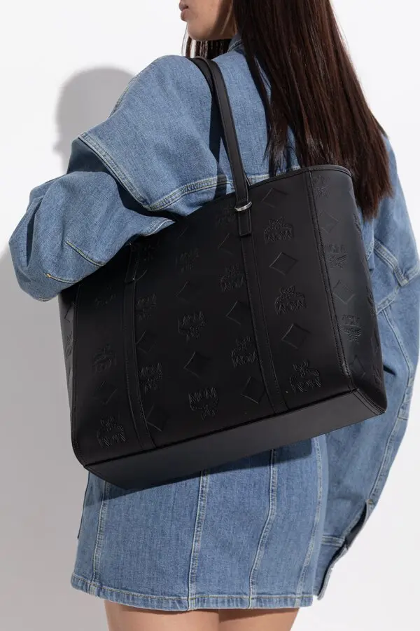 Mcm Shopper Bag - Black