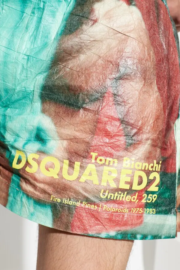 Dsquared2 X Tom Bianchi Printed Shorts - Multicolour