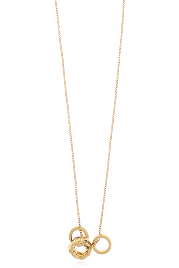 COACH Brass Necklace - Gold