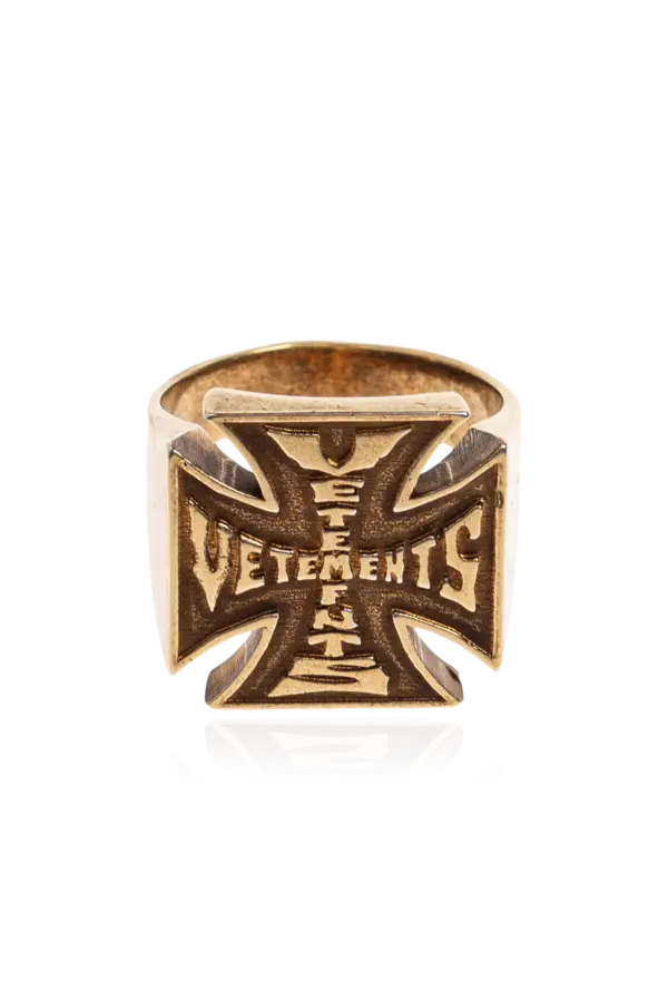 Vetements Signet Ring - Gold