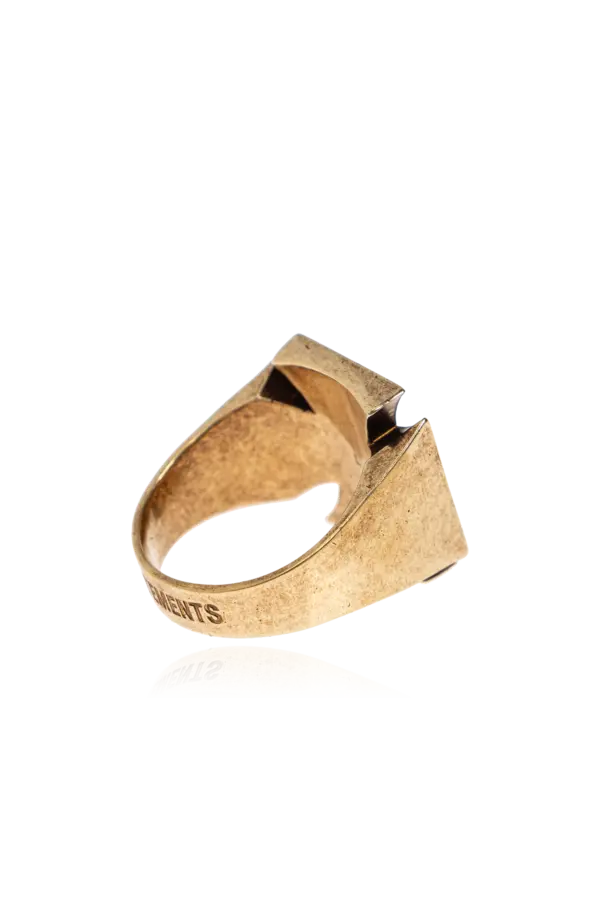 Vetements Signet Ring - Gold