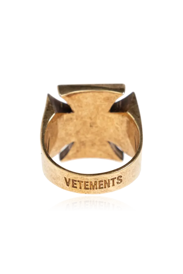 Vetements Signet Ring - Gold
