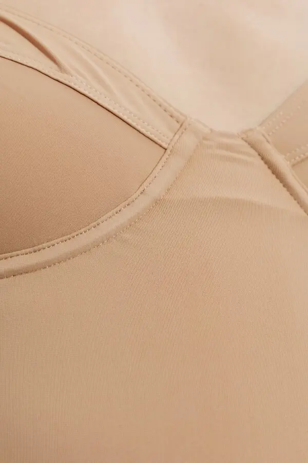 Vetements Long-sleeved Bodysuit - Beige