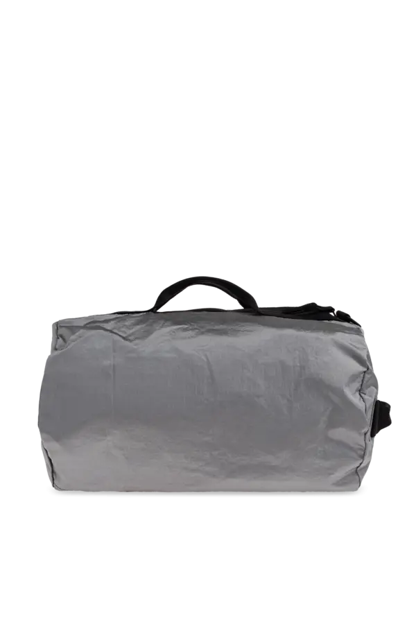 Stone Island Hand Luggage Bag With Logo Patch - Grey
