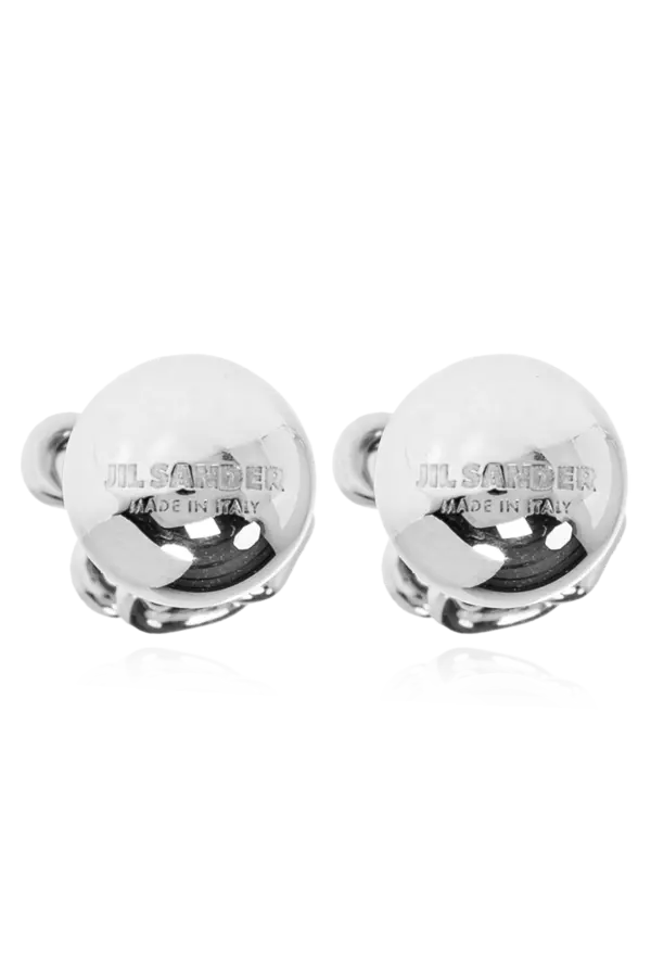 JIL SANDER Sphere Earrings