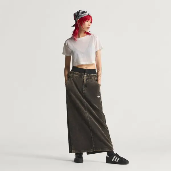 Adidas Corduroy Maxi Skirt