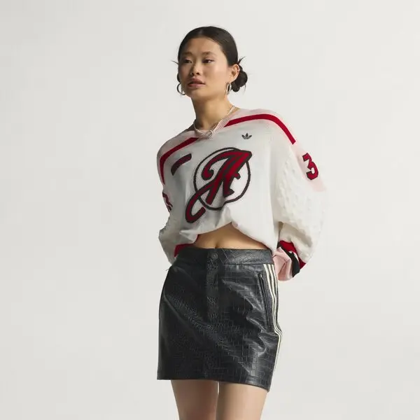 Adidas Pleather Mini Skirt