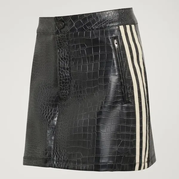 Adidas Pleather Mini Skirt