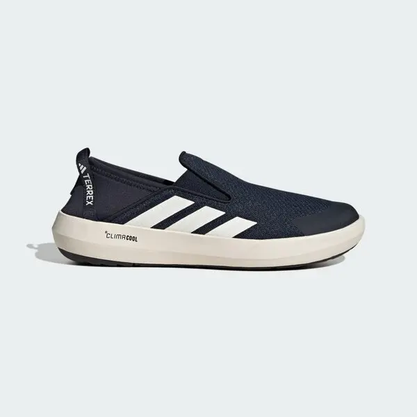 Adidas Slip-on Boat Shoes - Legend Ink / Chalk White / Semi Impact Orange