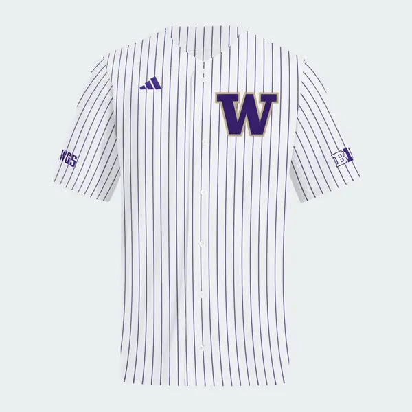 Adidas Washington Pinstripe Full Button Jersey