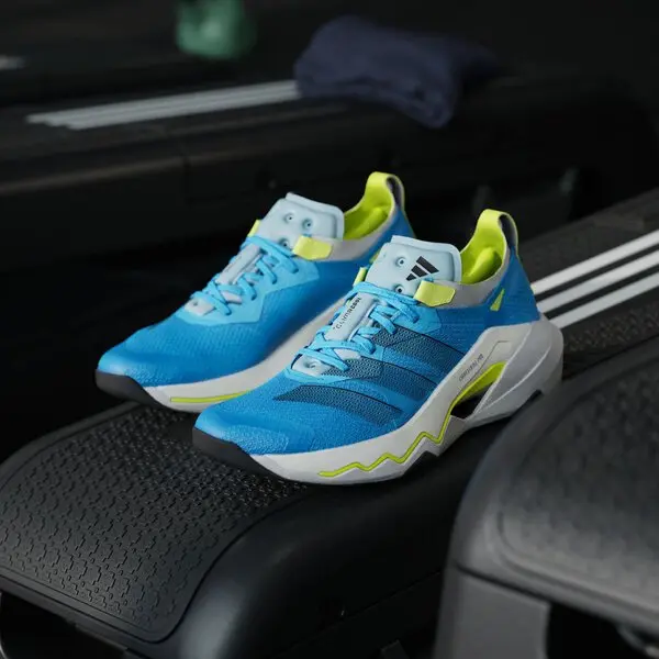 Adidas Rapidmove Pro Training Sneakers - Lucid Aquamarine / Core Black / Solar Yellow