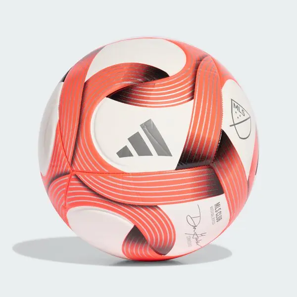 Adidas 2026 Major League Soccer Club Ball - White / Red