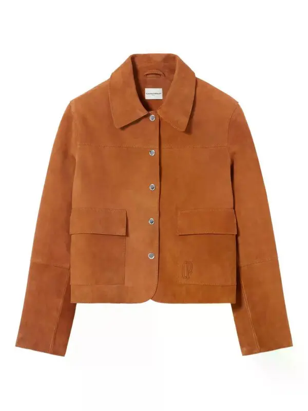 Claudie Pierlot Buttoned Suede Jacket