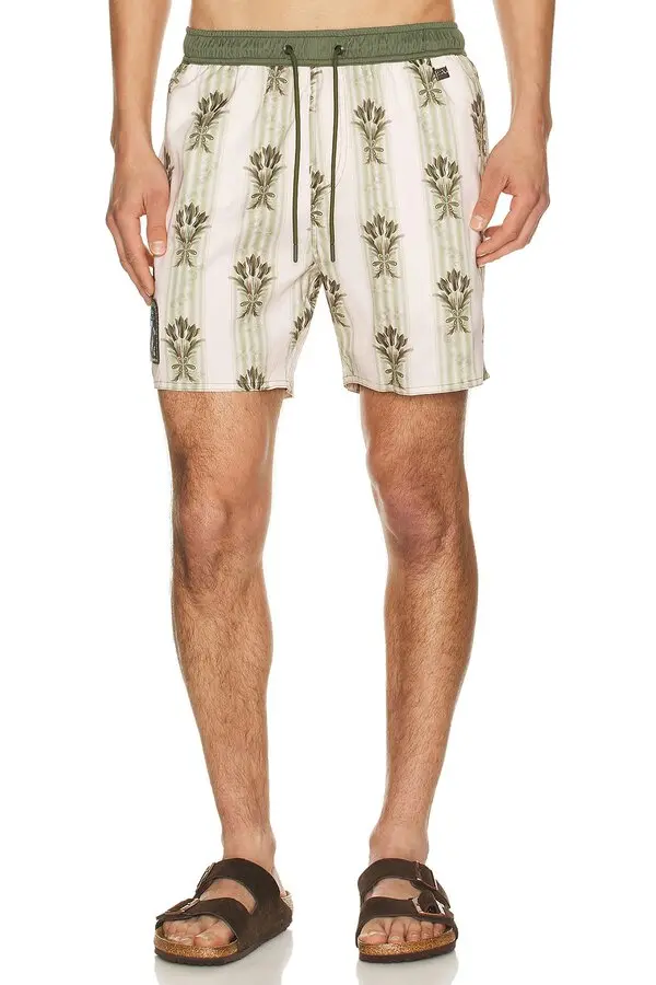 Agua Bendita Joe Swim Trunks - Off White