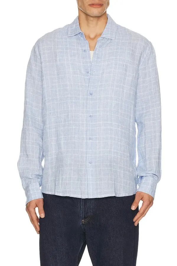 Onia Linen Long Sleeve Shirt