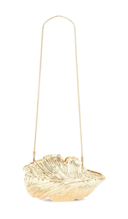 Simkhai Flora Clutch - Gold