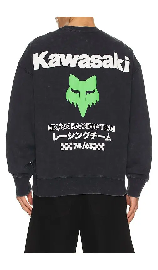 FOX RACING X Kawasaki Fleece Crewneck