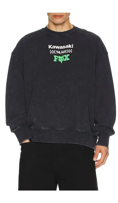 FOX RACING X Kawasaki Fleece Crewneck