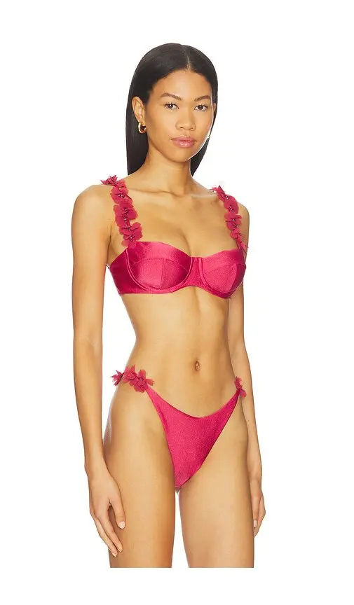 PatBO Sunstone Underwire Bikini Top