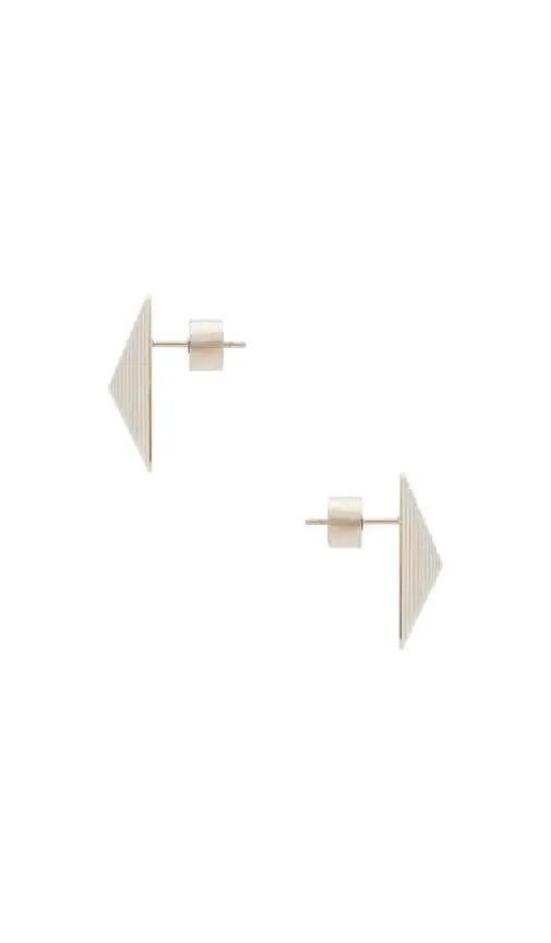 HEAVEN MAYHEM Celeste Metallic Earrings - Silver