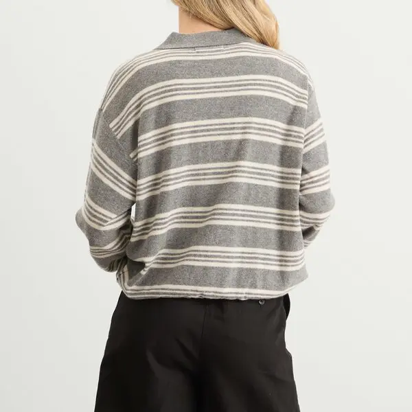 NOTHING WRITTEN Kevin Stripe Pullover