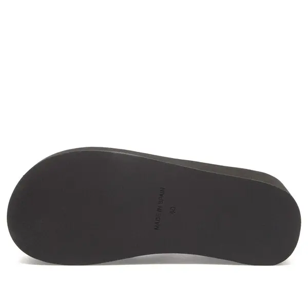 Coperni Wedge Platform Sandals - Black