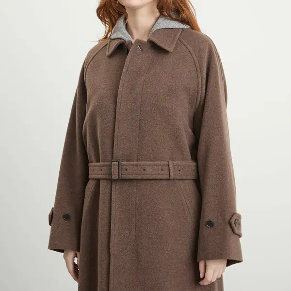 Auralee Mosser Soutien Collar Coat