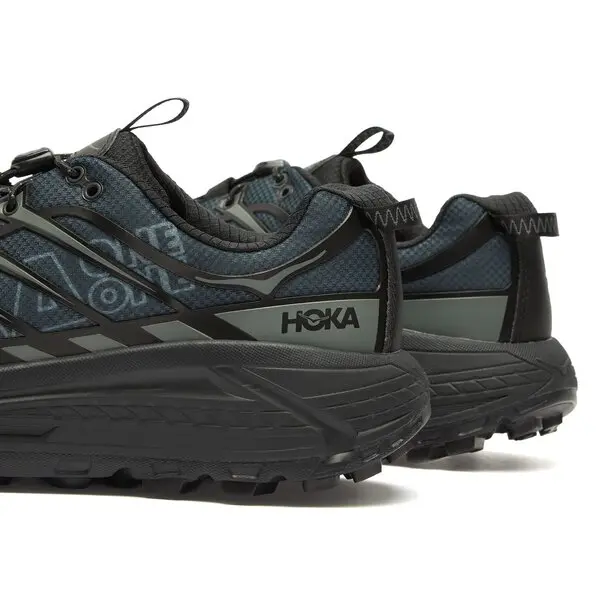 Hoka One One Mafate Three2 Wordmark Sneakers - Black/outer Orbit