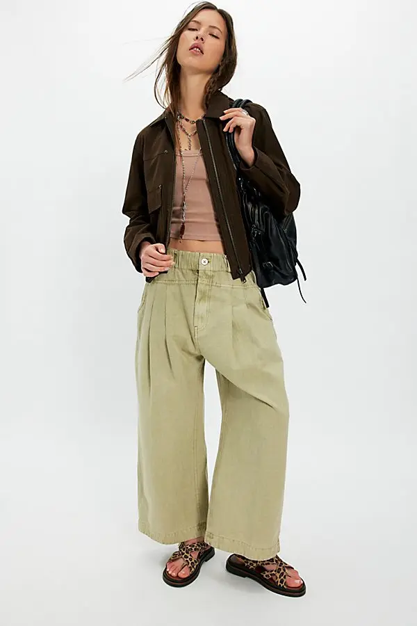 Free People Central Harem Trousers