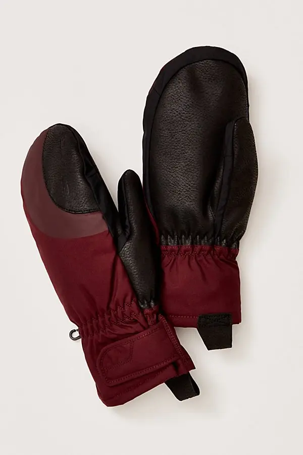 DAKINE Tahoe Leather Mittens - Port Royale