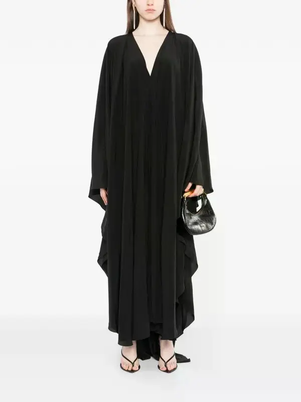 TOM FORD Asymmetric V-neck Dress